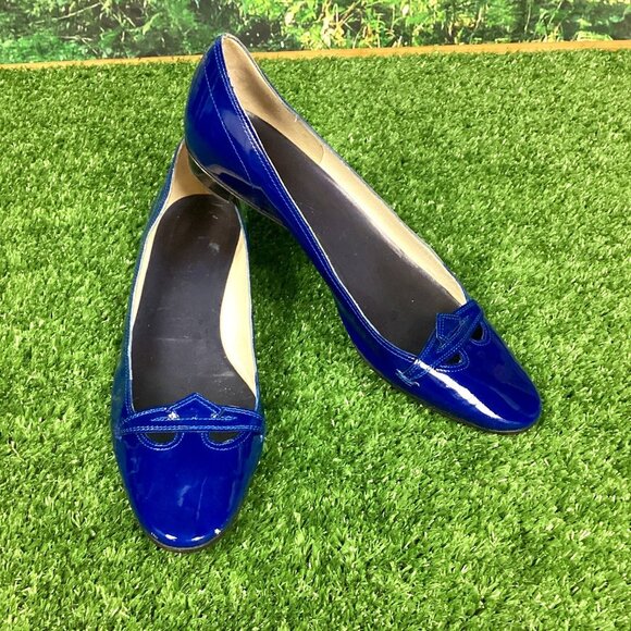 Sigerson Morrison | Shoes | Sigerson Morrison Blue Patent Leather ...